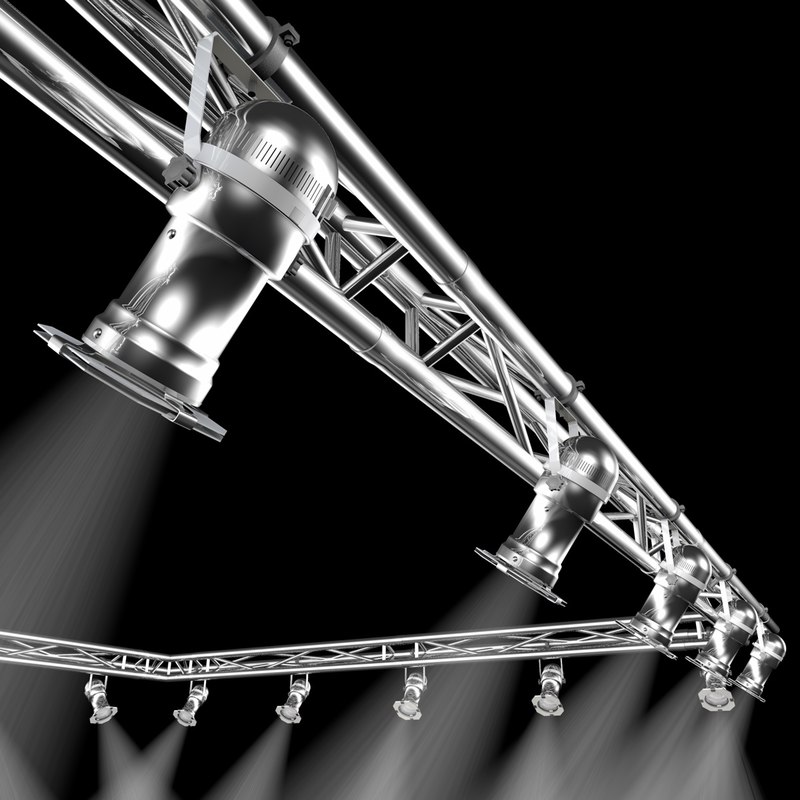 3ds max light structure