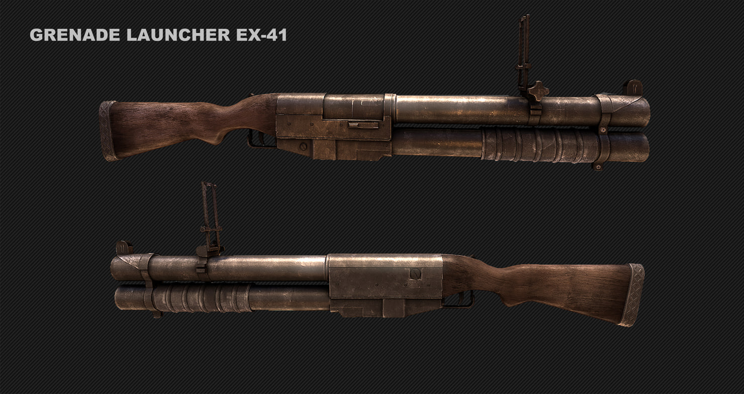 3d grenade launcher ex 41