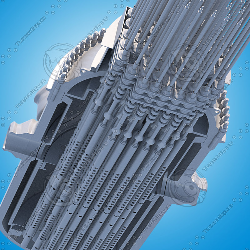 pressurized water reactors pwrs 3d max
