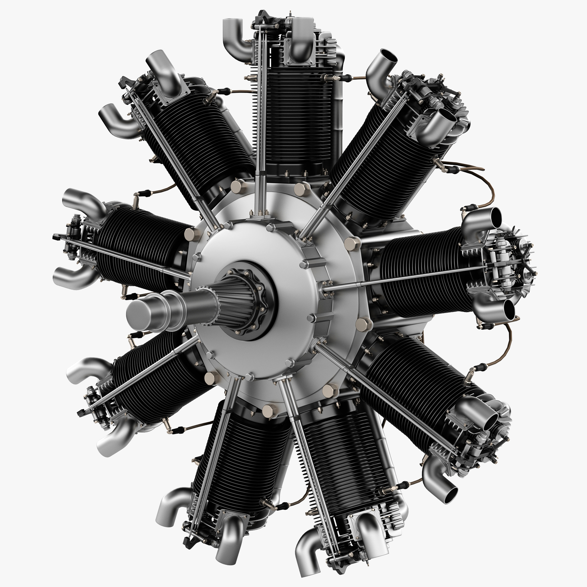 3d bristol jupiter engine 2