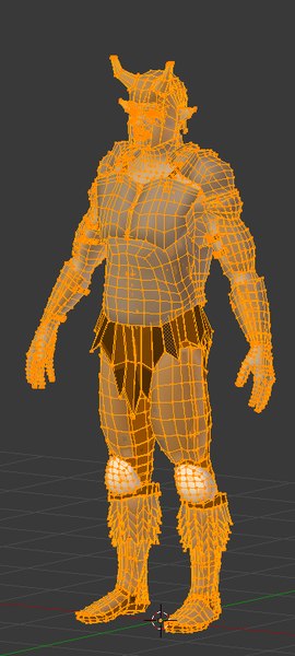 3d elf model