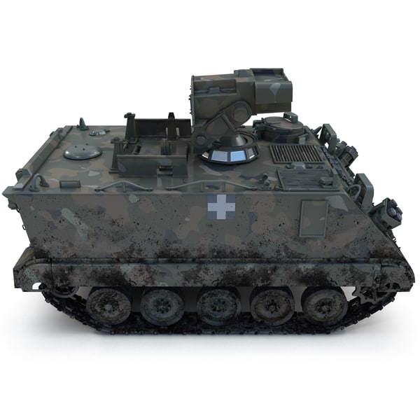 army armored vehicle m901 3d model