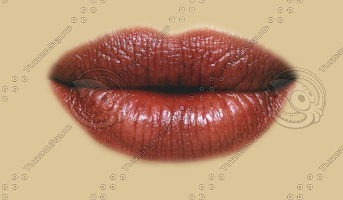 Texture jpg lips map