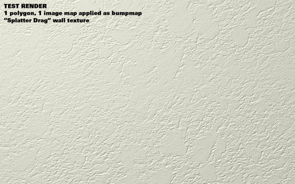 Texture tif wall splatter drag