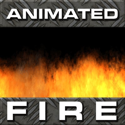 Texture tif fire animation sequence