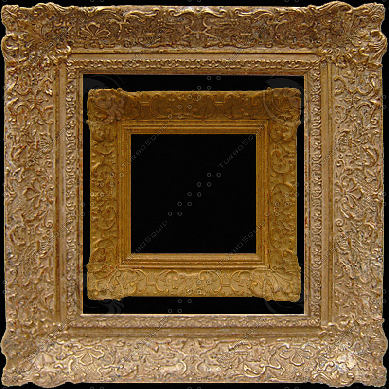 Texture jpg Gold frames frame