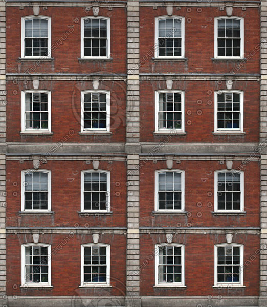 Brick Burgundy Facade Texture