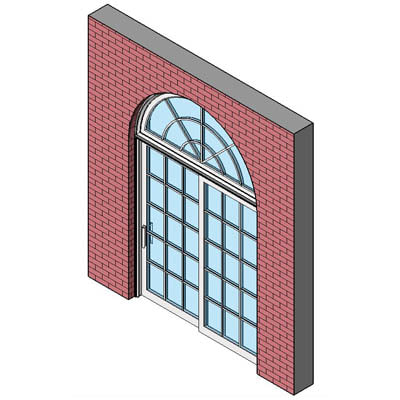 Building rfa door patio sliding