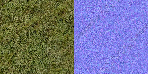 Texture tif Grass normal map