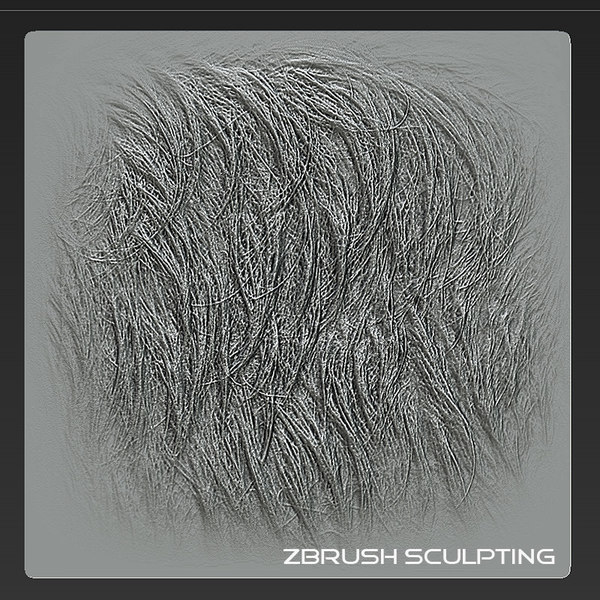 Texture jpg alpha brush fur