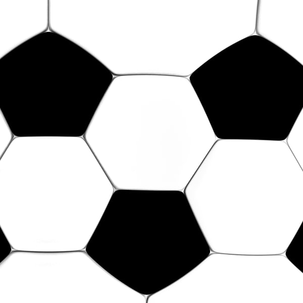 Texture psd Football ball map