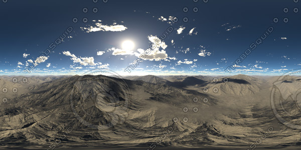 Texture tif mountain noon HDR