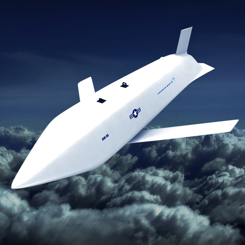 3d model jassm agm 158 missile