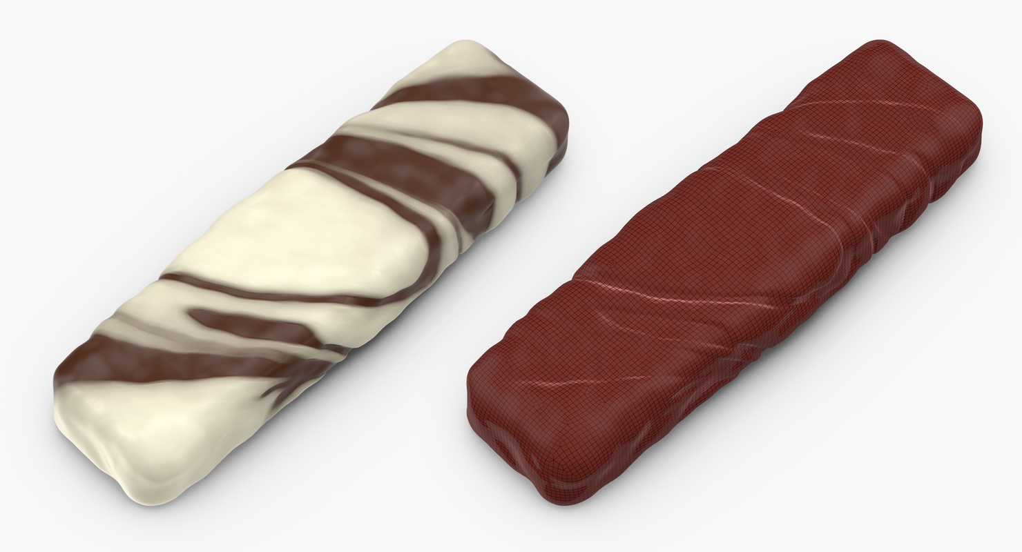 3d marbled chocolate bar