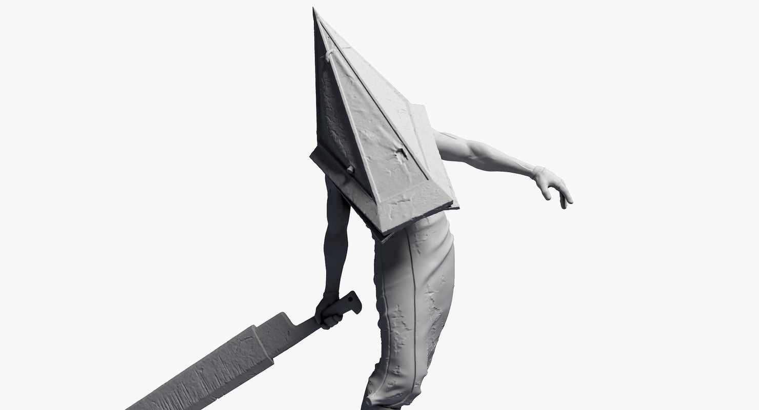 3ds max pyramid head