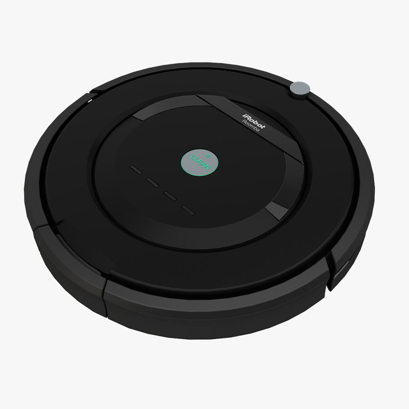 3d model irobot roomba robotic
