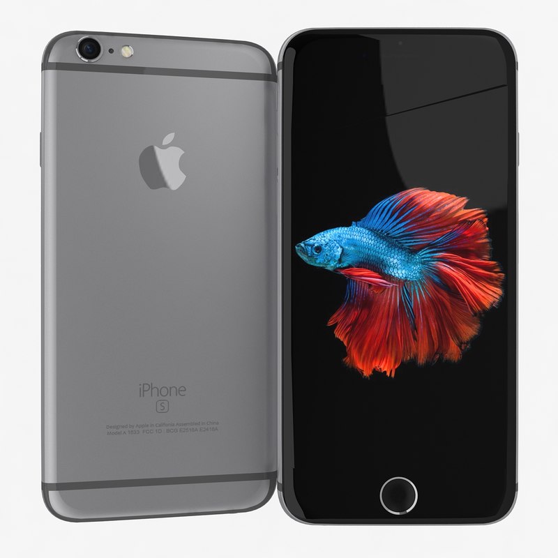 3d model apple iphone 6s