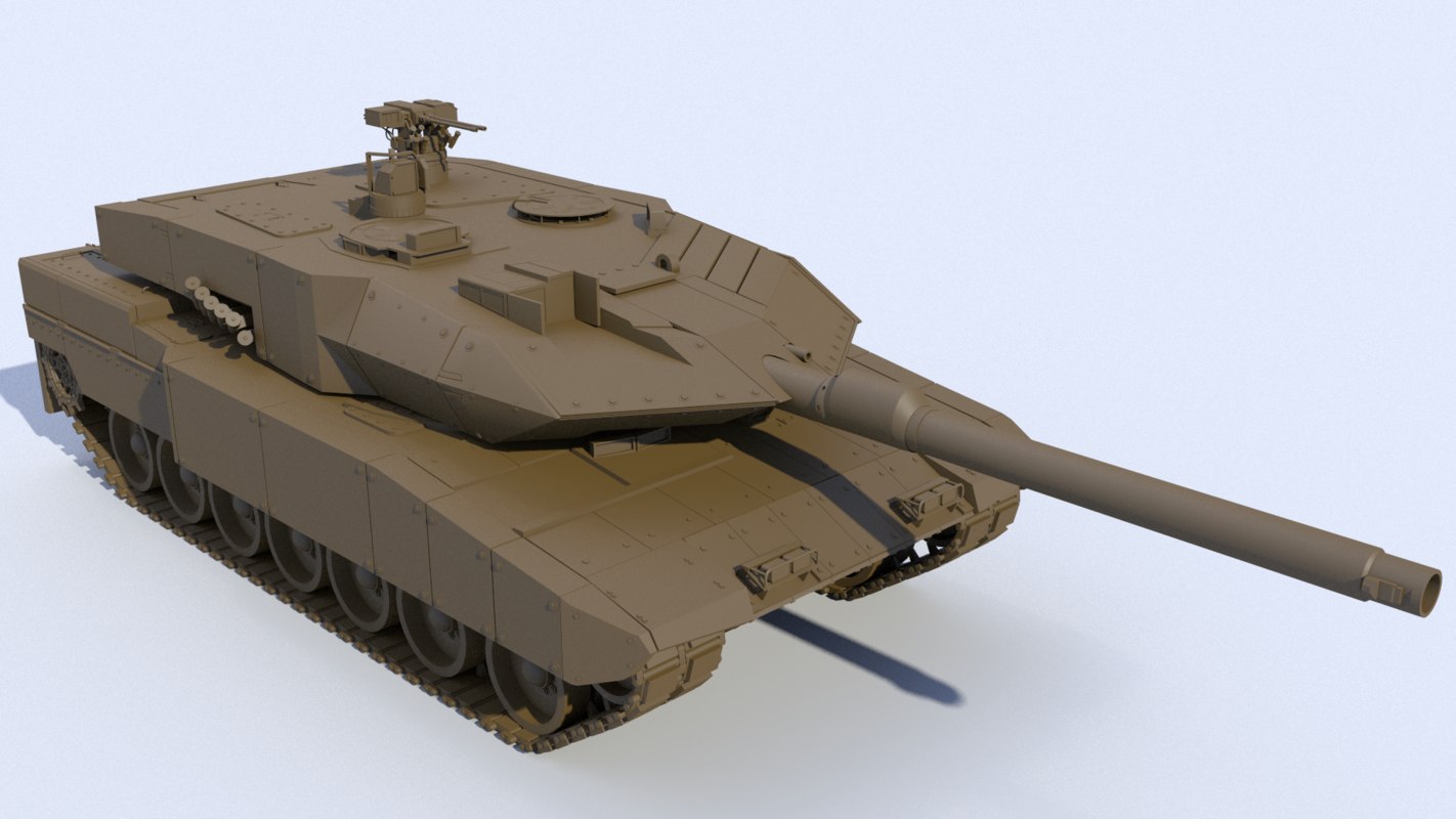 3d leopard 2a7