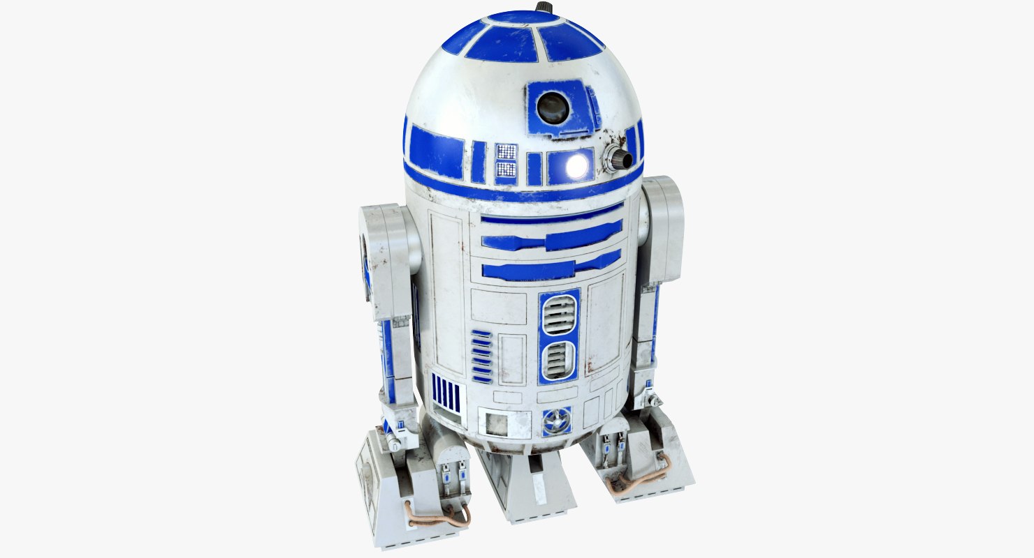 3d r2 d2 artuditu octane model