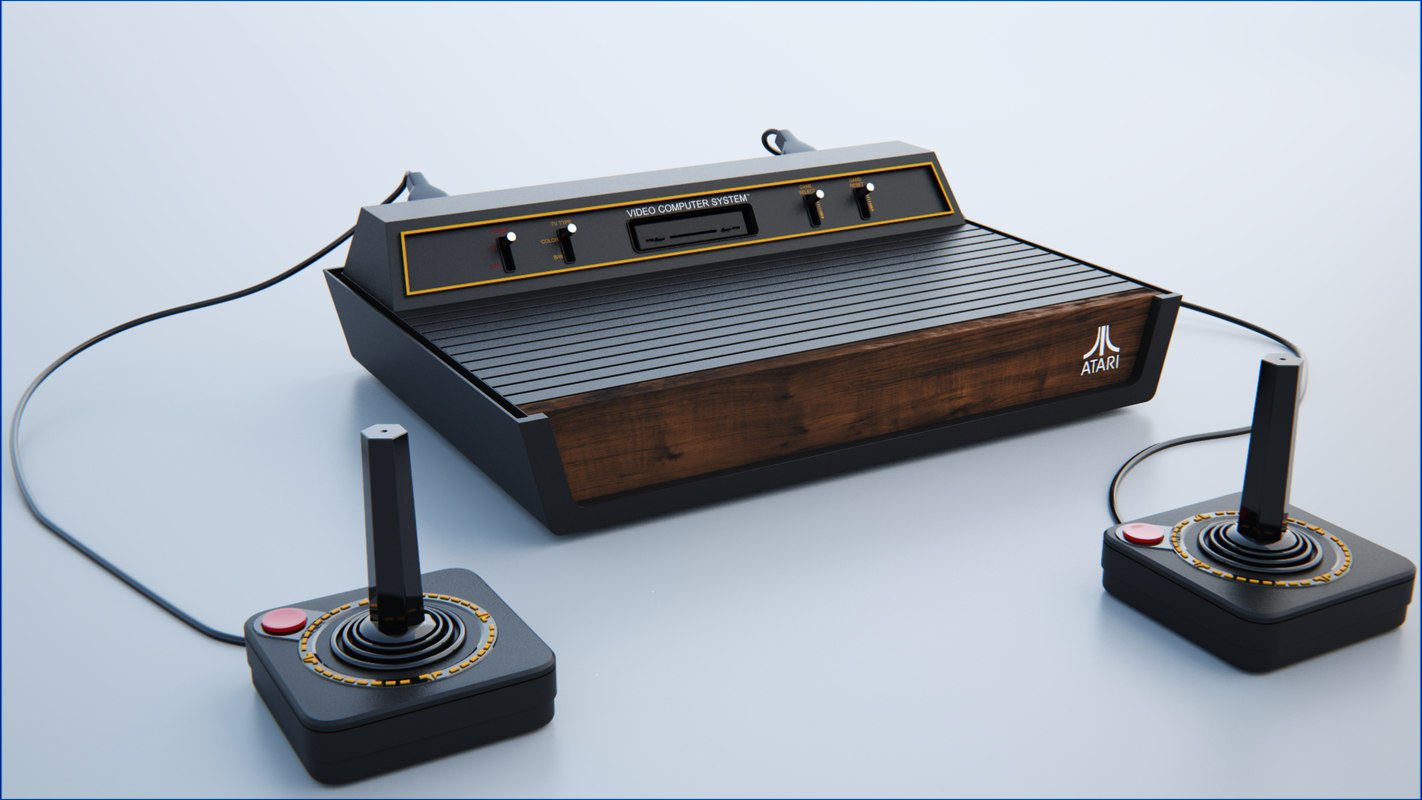 3d model atari 2600