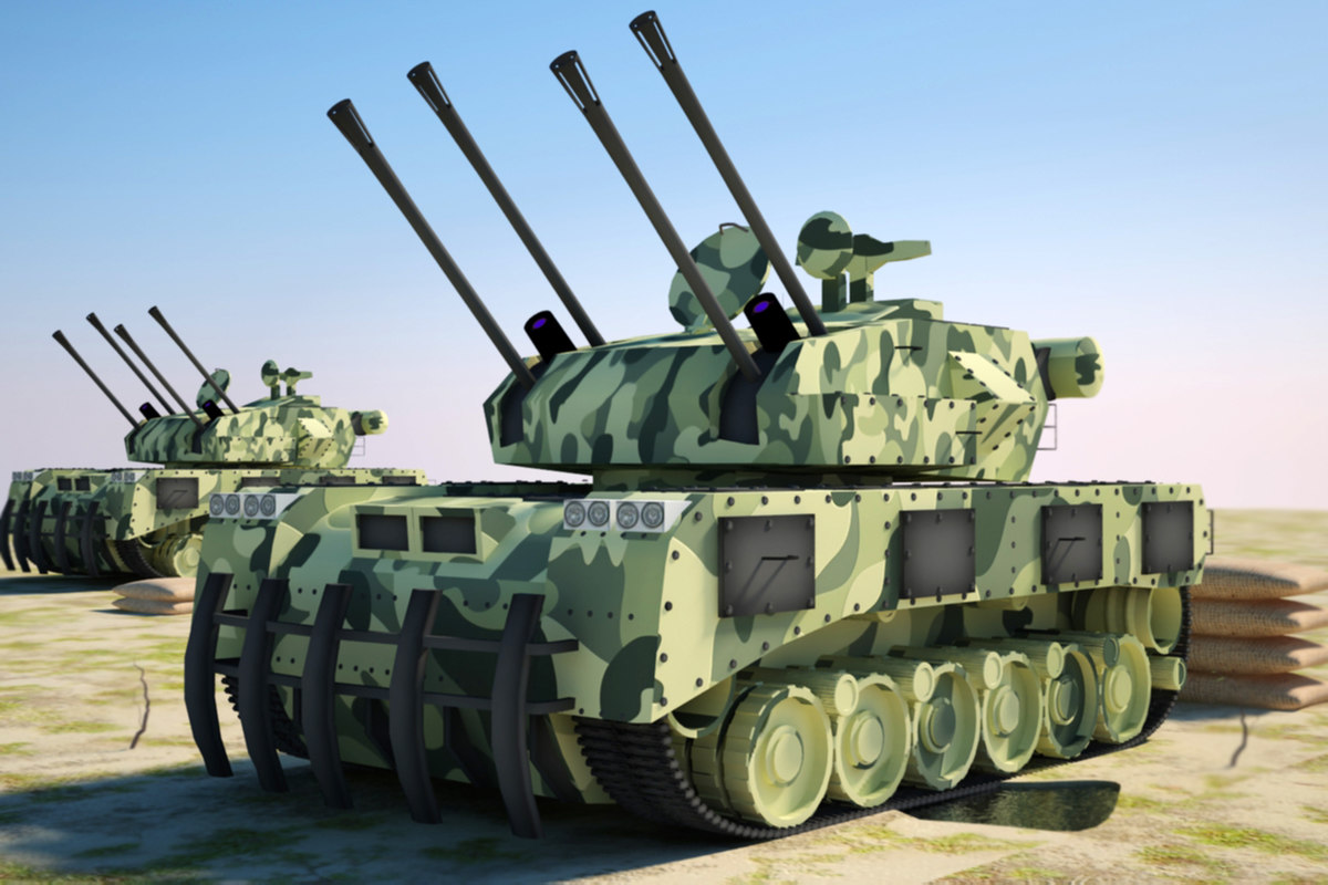 3D max Army tank AAA