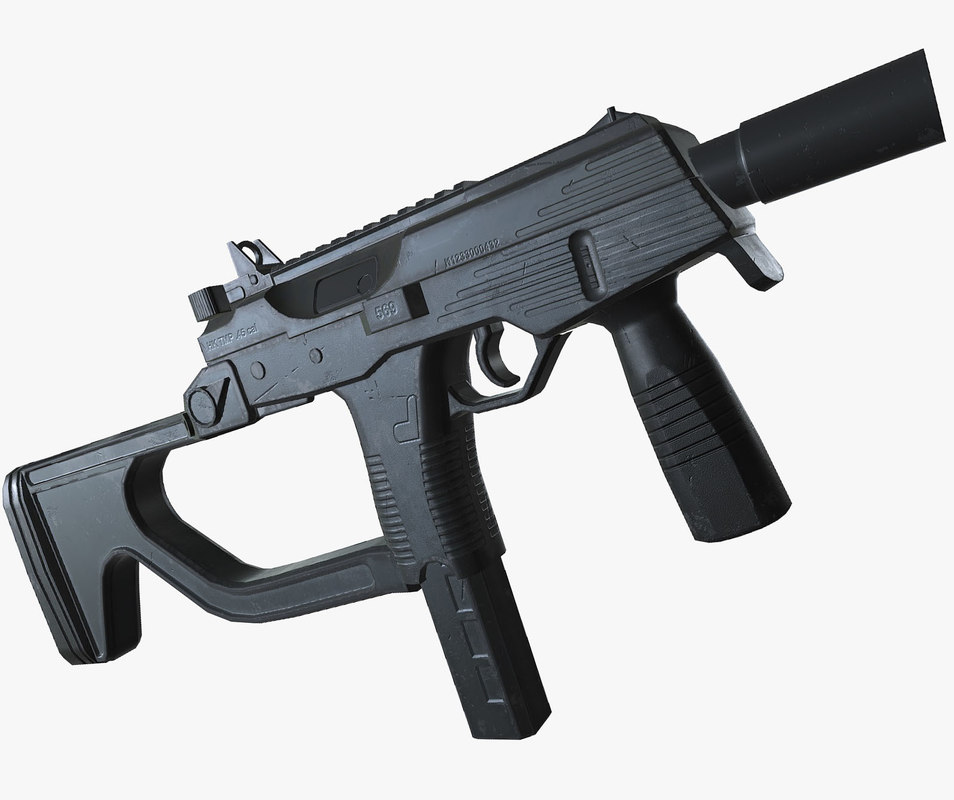 3D blend tmp steyr 9x19